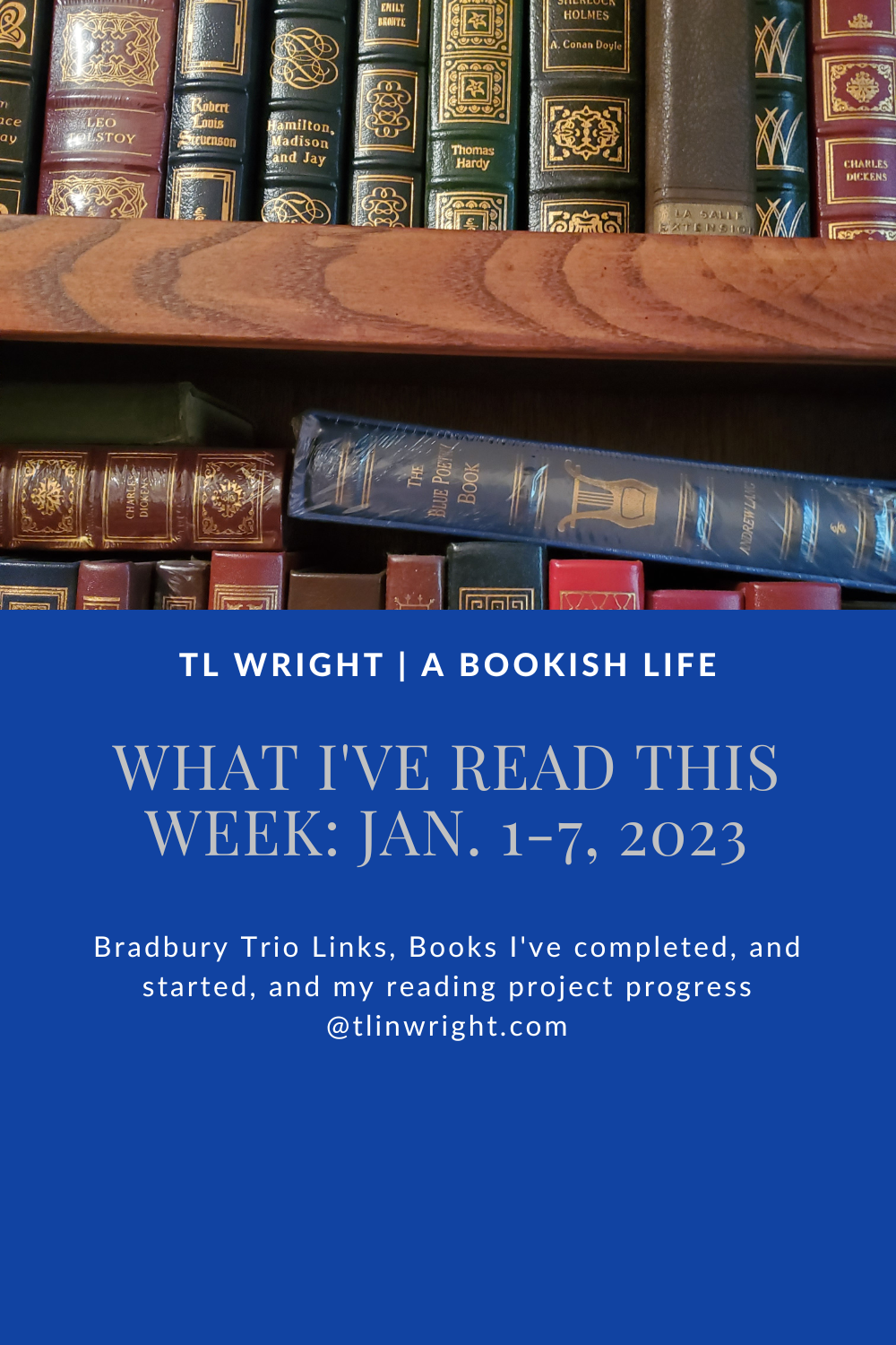 What I’ve Read This Week - Jan 1-7, 2023 | TL Wright